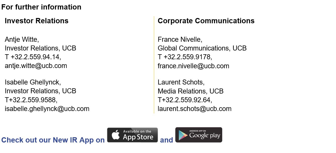 Press Releases | UCB