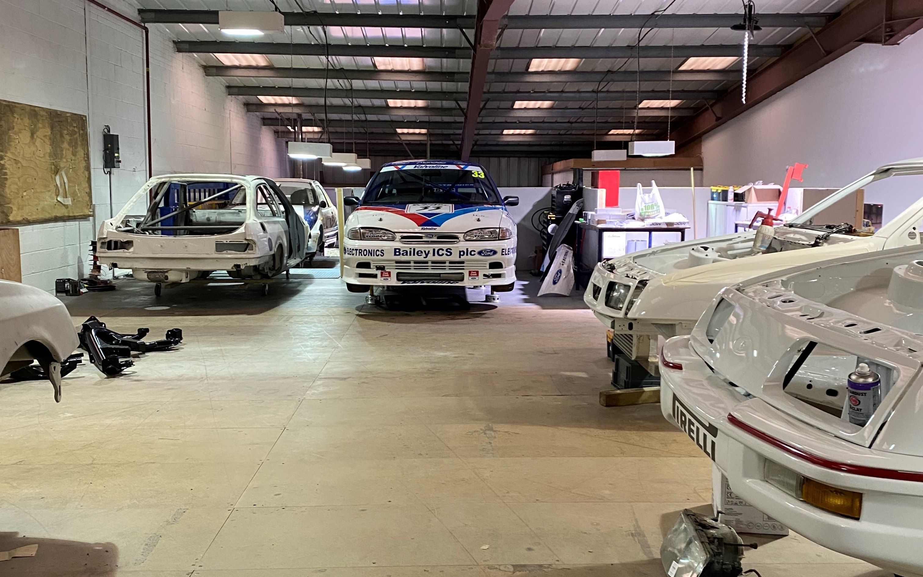 CNC Motorsport delivers first continuation Andy Rouse Engineering Ford ...