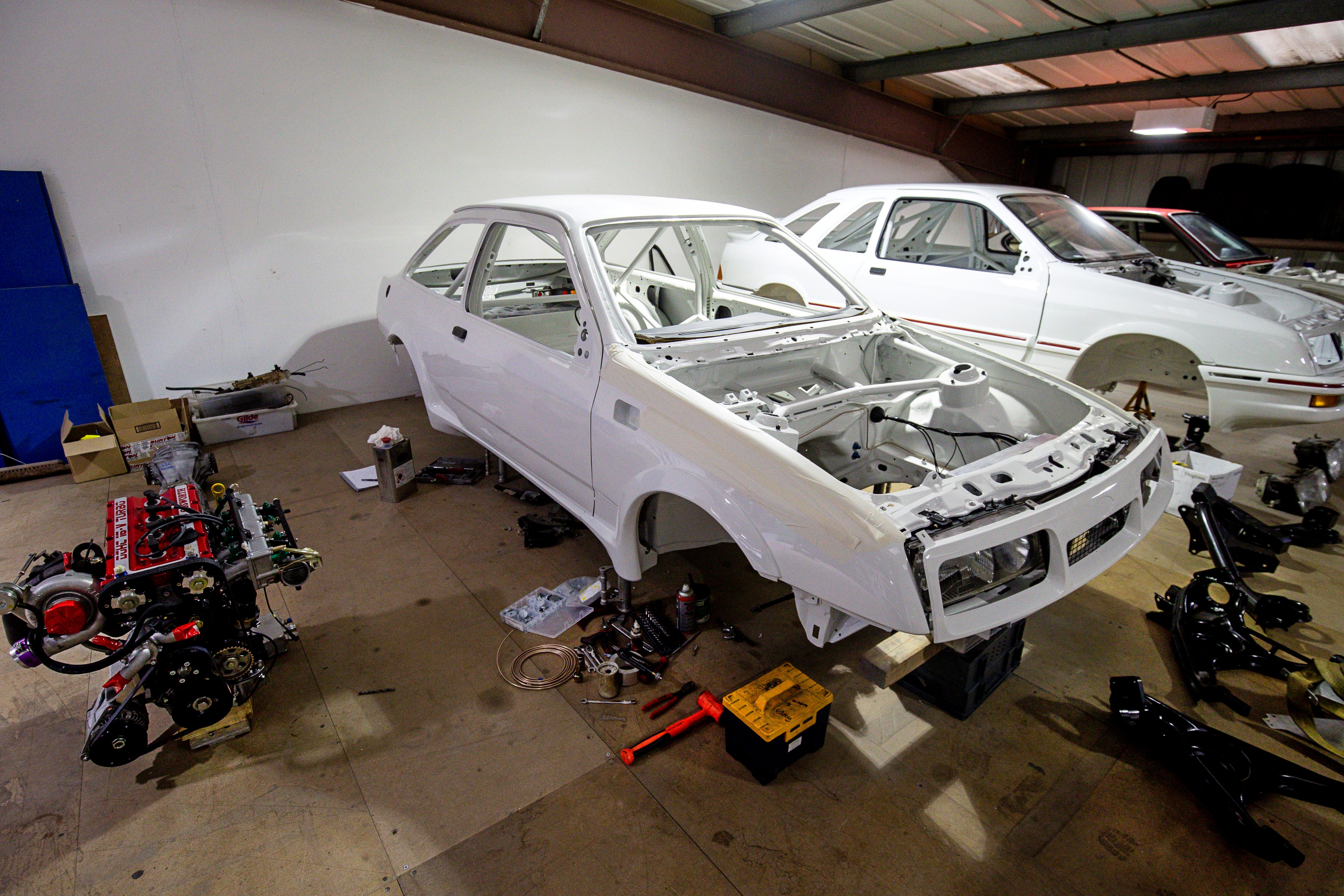 CNC Motorsport delivers first continuation Andy Rouse Engineering Ford ...